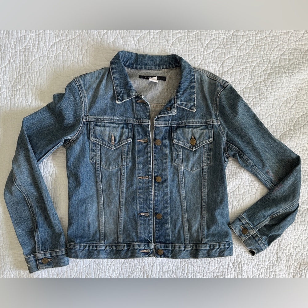 Rare Marc Jacobs Jean Jacket Denim Graffiti Doodles W… - Gem